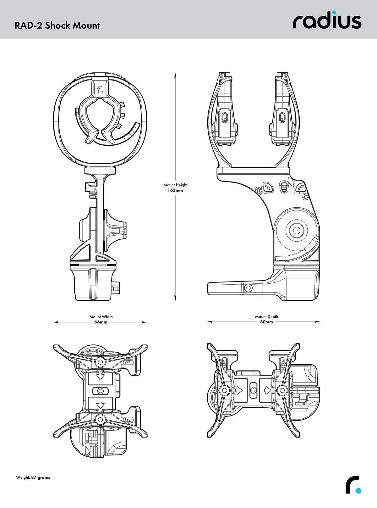 RAD-2 Shock-Mount